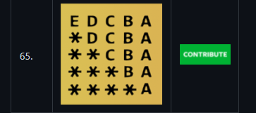 Code | Alphabetic Pattern 65 · Issue #183 · openAOD/Python-PatternHouse · GitHub