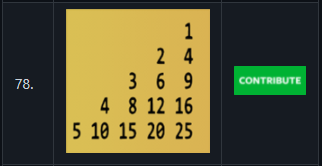 Code | Numeric Pattern 78 · Issue #387 · openAOD/Python-PatternHouse · GitHub