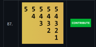 Code | Numeric Pattern 87 · Issue #396 · openAOD/Python-PatternHouse · GitHub