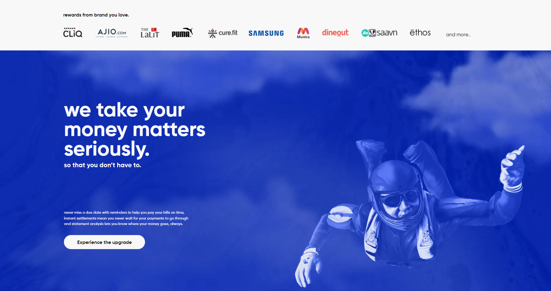 GitHub - eshan1925/CredUI-clone: CRED UI Clone website using React