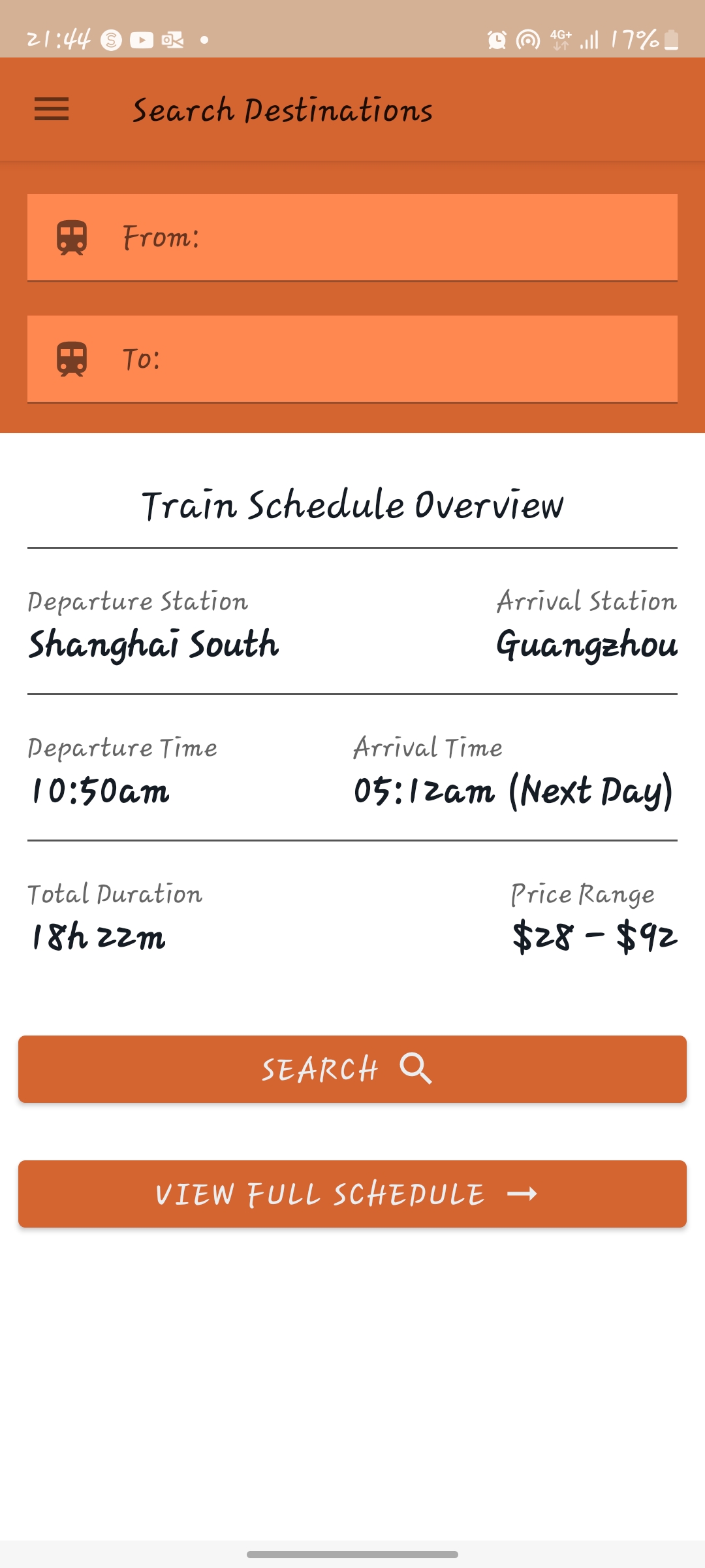 GitHub - Davidson015/T169TrainScheduleApp: An Android App containing ...