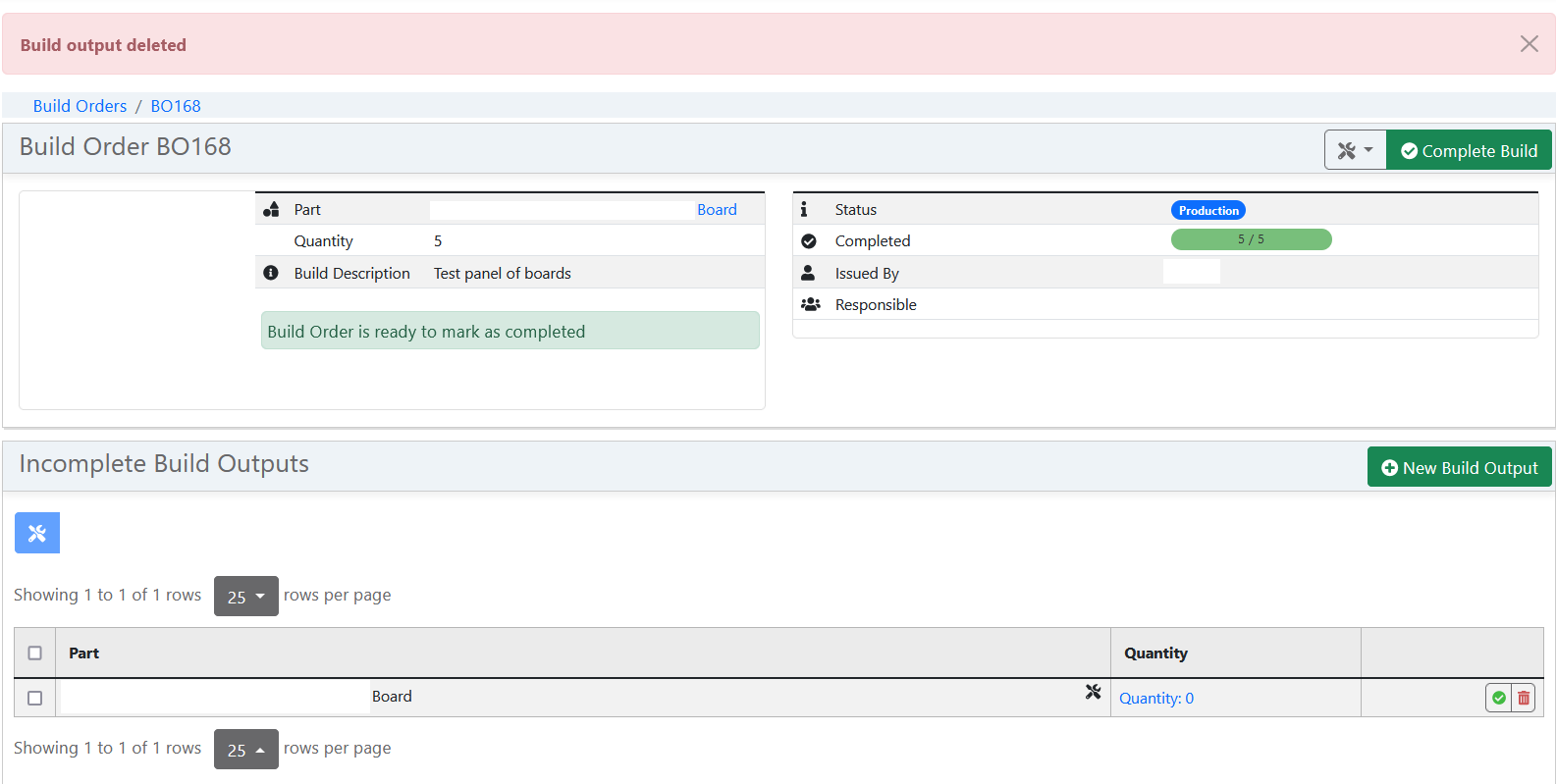 [BUG] Build orders need page refresh after some actions · Issue #2591 · inventree/InvenTree · GitHub