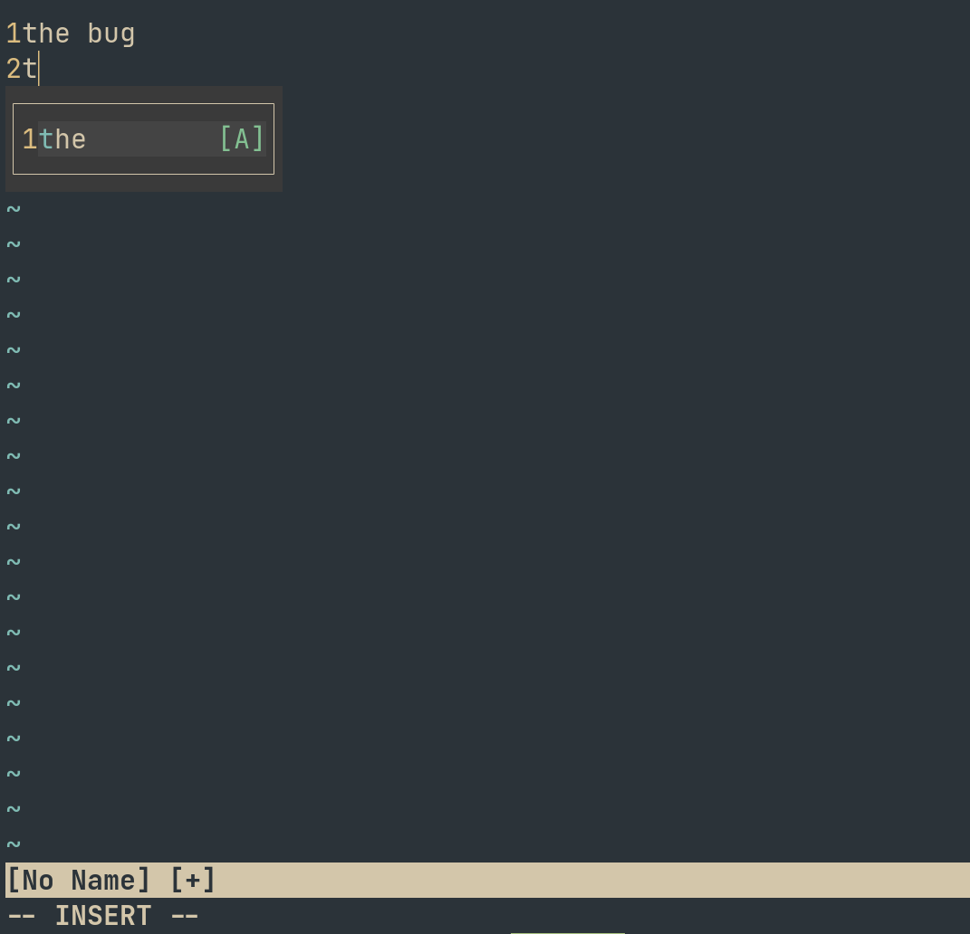 signcolumn is drawn on popup menu and documentation after setting statuscolumn (stc) in v9.0 ...