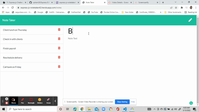 GitHub - vpham26/Express.JS.NoteTAKER