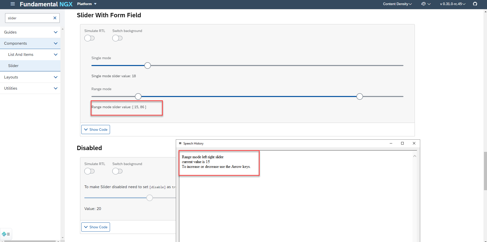 Slider-Platform · Issue #5582 · SAP/fundamental-ngx · GitHub