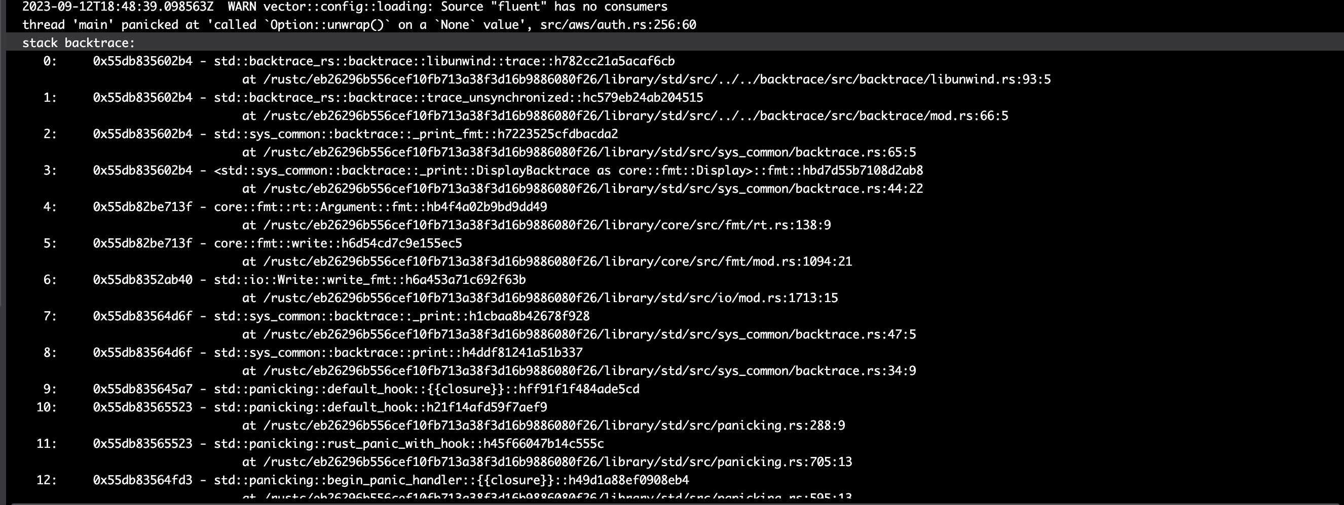 aws_s3 sink: broken in version 0.32.1-* · Issue #18548 · vectordotdev/vector · GitHub
