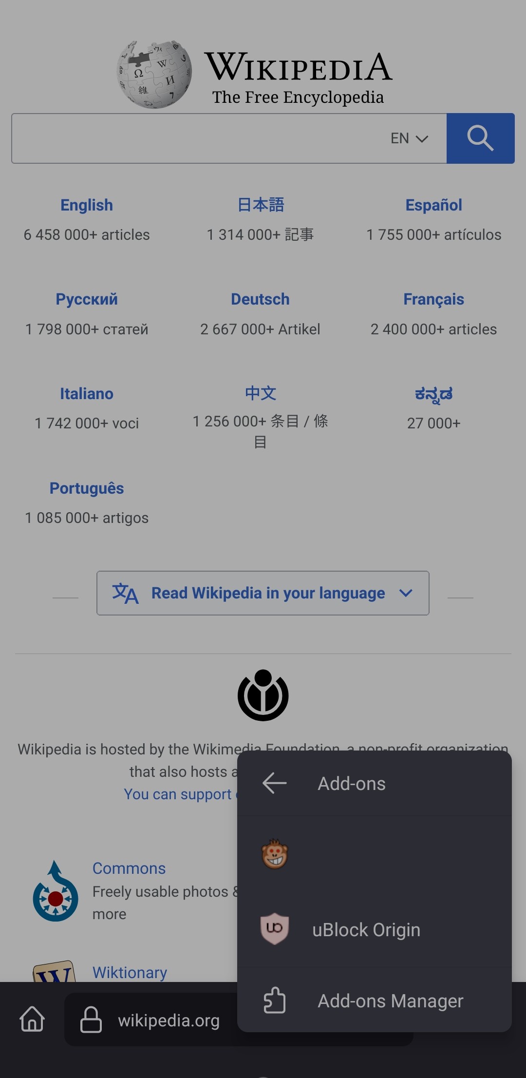 [BUG] Violent monkey appearance in UI is a bit broken on android version of firefox · Issue ...