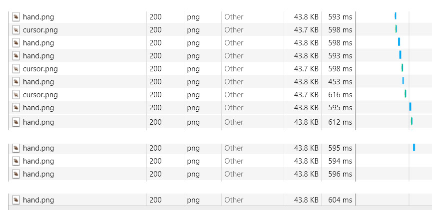 Pixi Js Makes Several Cursor Requests Issue 4849 Pixijs Pixijs