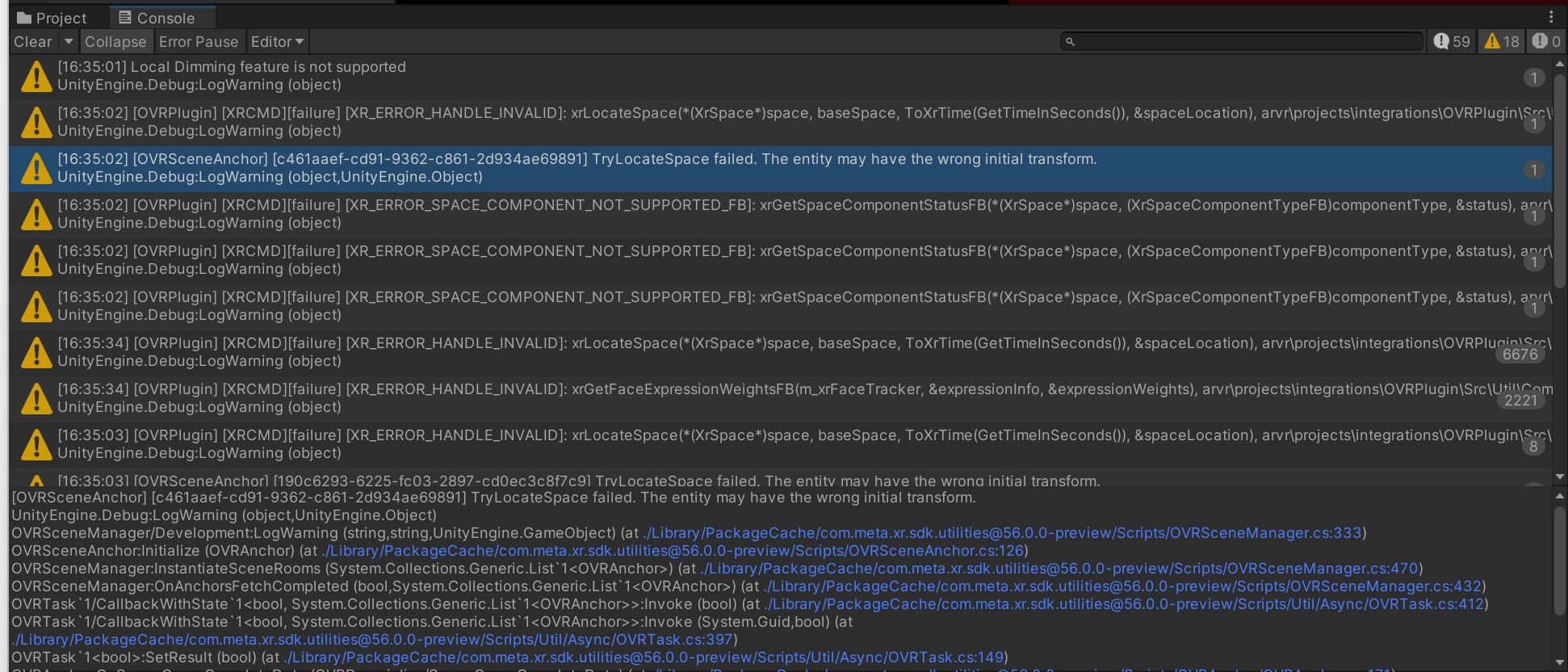 Not working via Link · Issue #7 · oculus-samples/Unity-Discover · GitHub