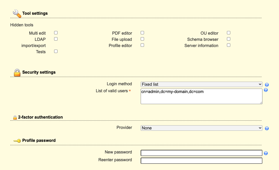LAM admin login "Wrong password/user name combination. Please try again." · Issue #146 ...