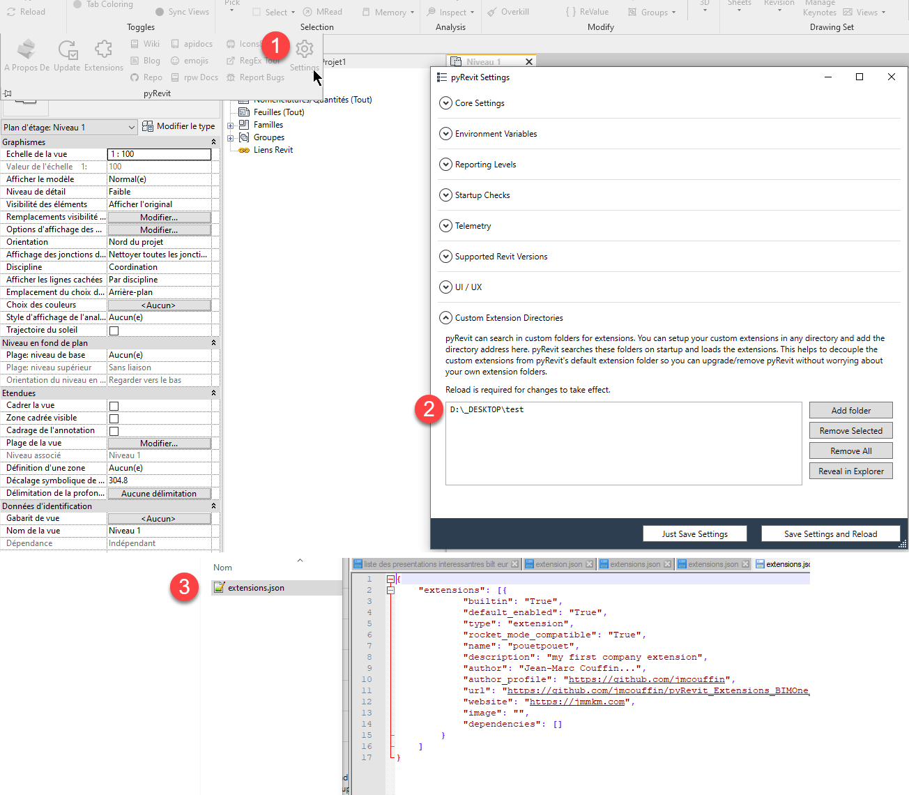 Extensions vs extension behaviour and Git · Issue #742 · pyrevitlabs/pyRevit · GitHub