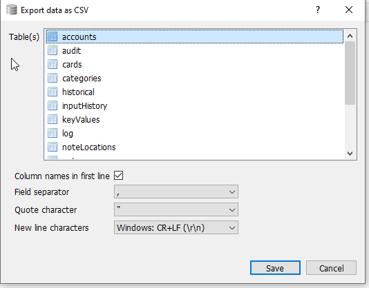 export to csv · Issue #2076 · sqlitebrowser/sqlitebrowser · GitHub