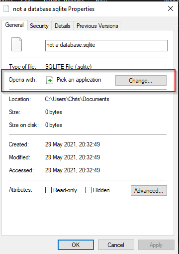 File Associate for .sqlite · Issue #2729 · sqlitebrowser/sqlitebrowser · GitHub