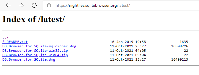No Windows nightlies · Issue #2810 · sqlitebrowser/sqlitebrowser · GitHub