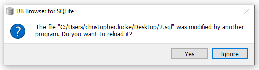 SQL files, external modifications, messageboxES · Issue #2971 · sqlitebrowser/sqlitebrowser · GitHub