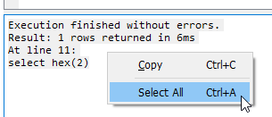 Error log text selection by mouse (missing first char) · Issue #2991 · sqlitebrowser ...
