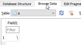 [Bug]: The character `\` is not encapsulated when exporting to SQL · Issue #3027 · sqlitebrowser ...