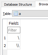 [Bug]: The character `\` is not encapsulated when exporting to SQL · Issue #3027 · sqlitebrowser ...