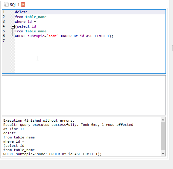 Delete Not Working With Order By Limit · Issue 3204 · Sqlitebrowser Sqlitebrowser · Github