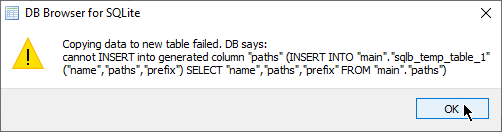 [Bug]: Unable to create a foreign key constraint via GUI due to missing target table/column ...