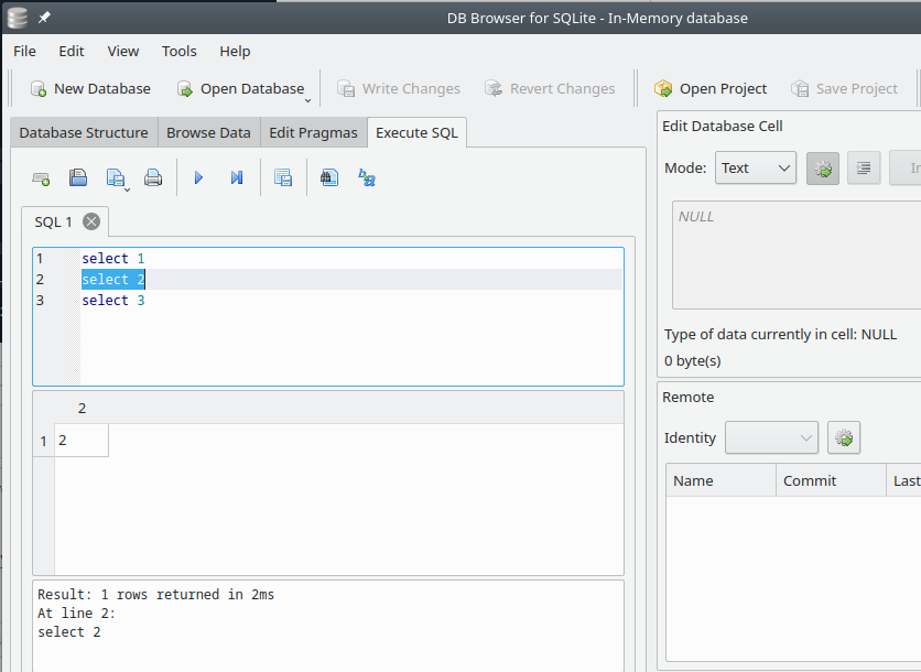 If there are comments in the sql query, the number of processed rows is not shown · Issue #3226 ...