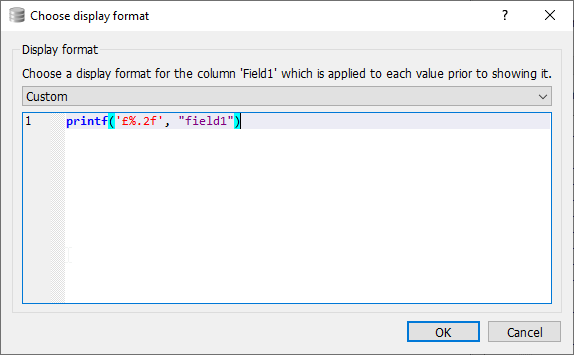Displaying A Number As Currency · Sqlitebrowser Sqlitebrowser
