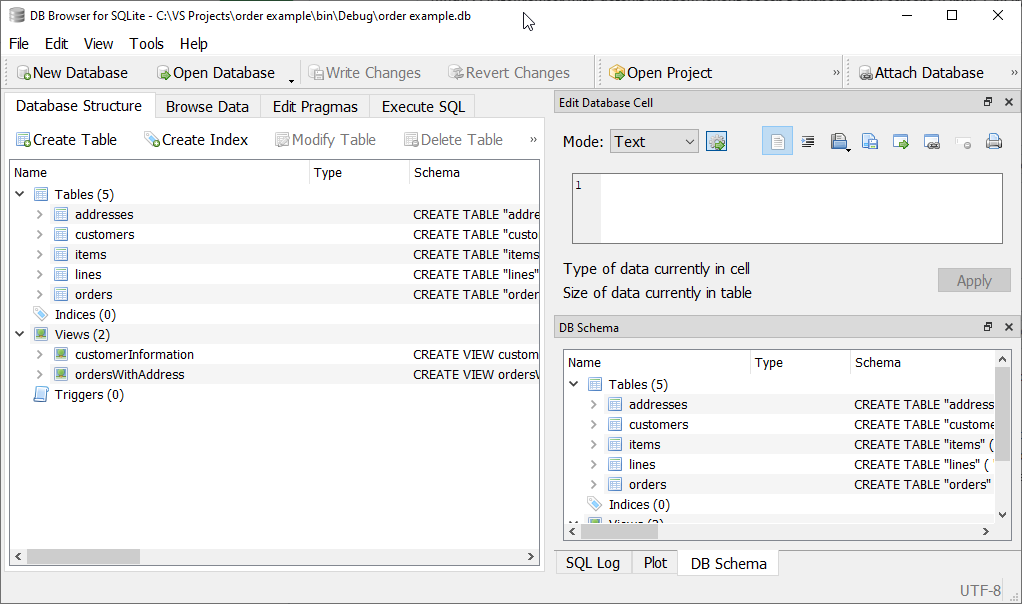Bug Sqlitebrowser With Default Window Layout Doesnt Support Small