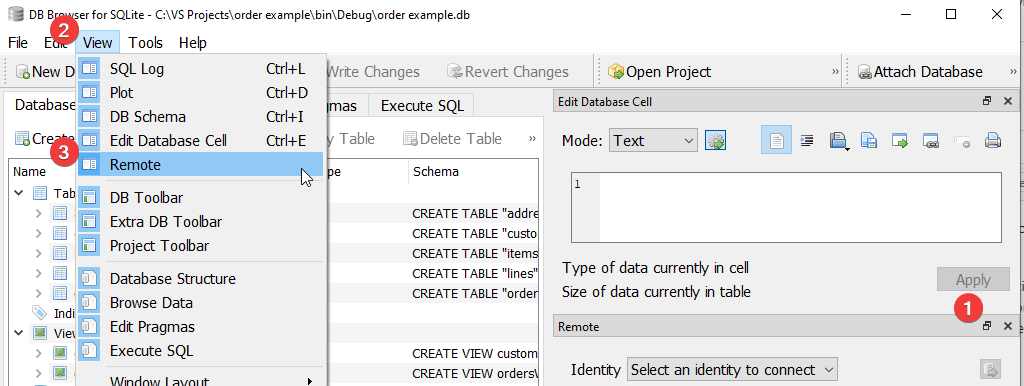 [Bug]: SQLiteBrowser with default window layout doesn’t support small screens (Linux, GNOME ...