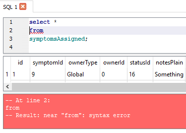 'Execute current line' in 3.11.0-beta1 · Issue #1632 · sqlitebrowser/sqlitebrowser · GitHub