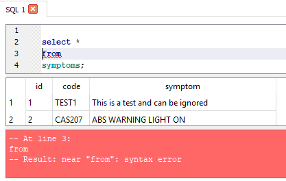 'Execute current line' in 3.11.0-beta1 · Issue #1632 · sqlitebrowser/sqlitebrowser · GitHub