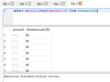 the IFNULL() function not working · Issue #1700 · sqlitebrowser/sqlitebrowser · GitHub