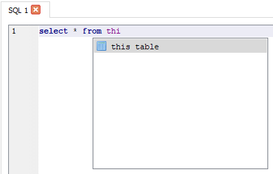 Feature request: add autocompletion for columns names in the Execute SQL window · Issue #1242 ...