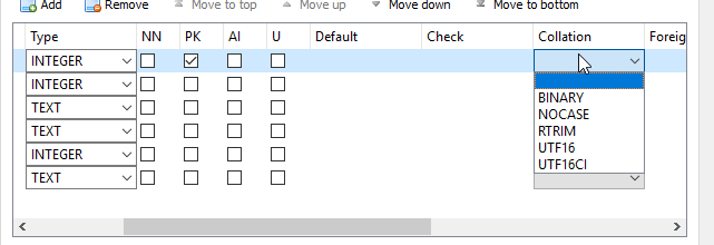 [Feature Request] Change collation in `Modify Table` dialog · Issue #2009 · sqlitebrowser ...