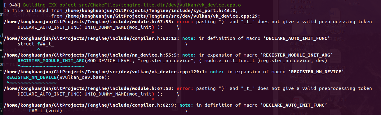 vk 编译不过 · Issue #529 · OAID/Tengine · GitHub