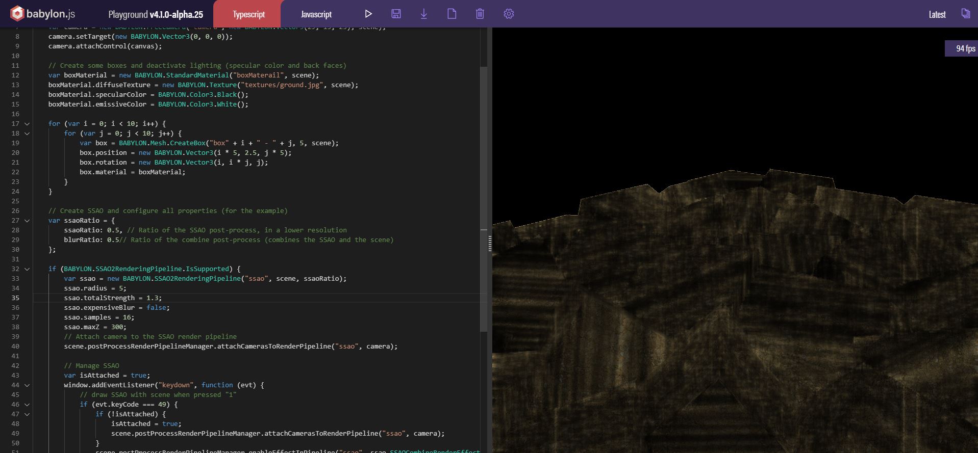 SSAO2 random issues · Issue #7028 · BabylonJS/Babylon.js · GitHub