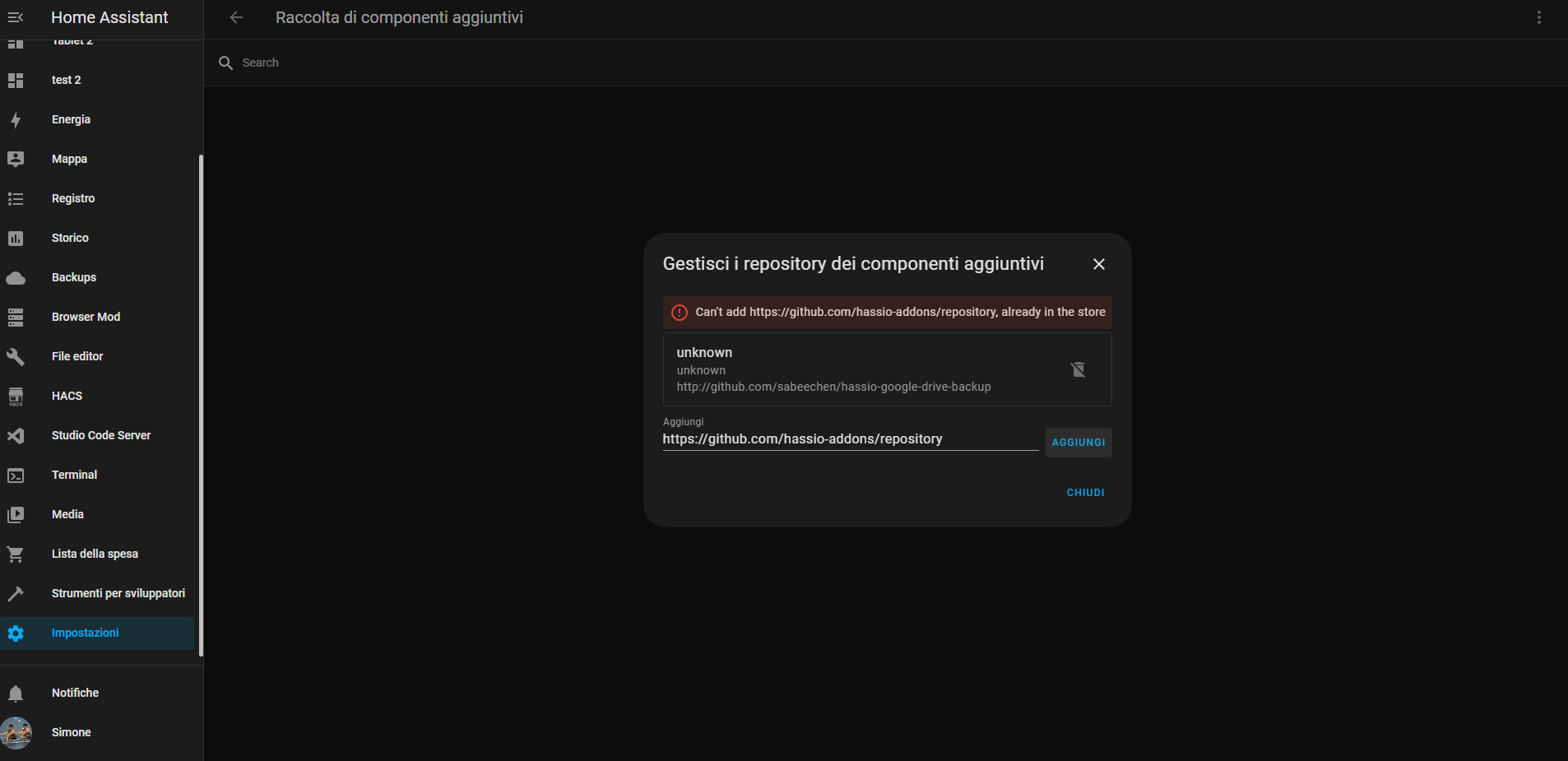 Addons missing · Issue #4058 · home-assistant/supervisor · GitHub