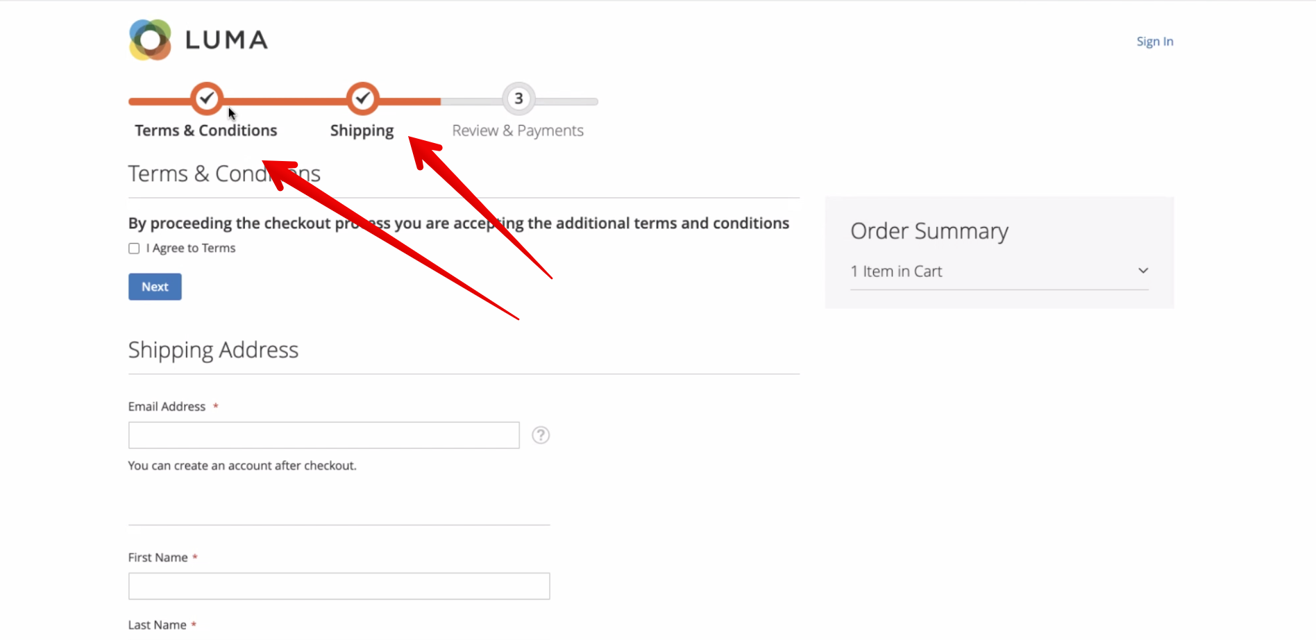 Fix the instruction for creating the mixins for payment and shipping steps · Issue #9042 ...