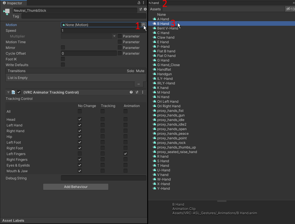 GitHub - I5UCC/VRC-ASL_Gestures: Gesture AnimationControllers for ...