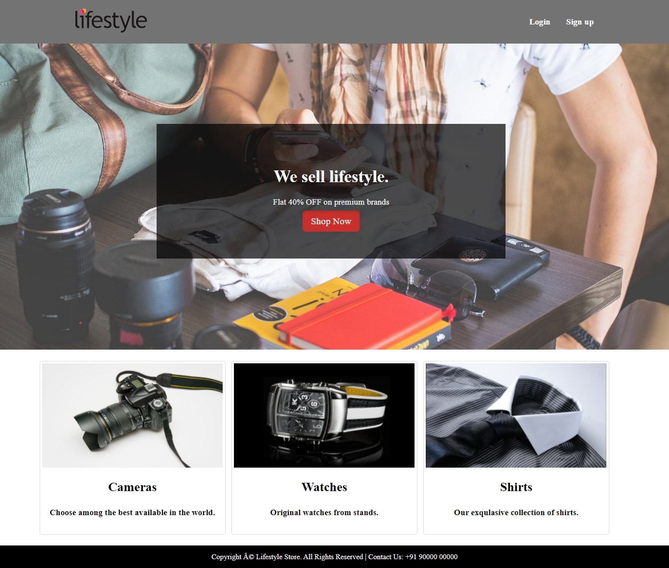 GitHub - Namitabhoj16/OnlineStoreHomePage: Simple code of home page for ...