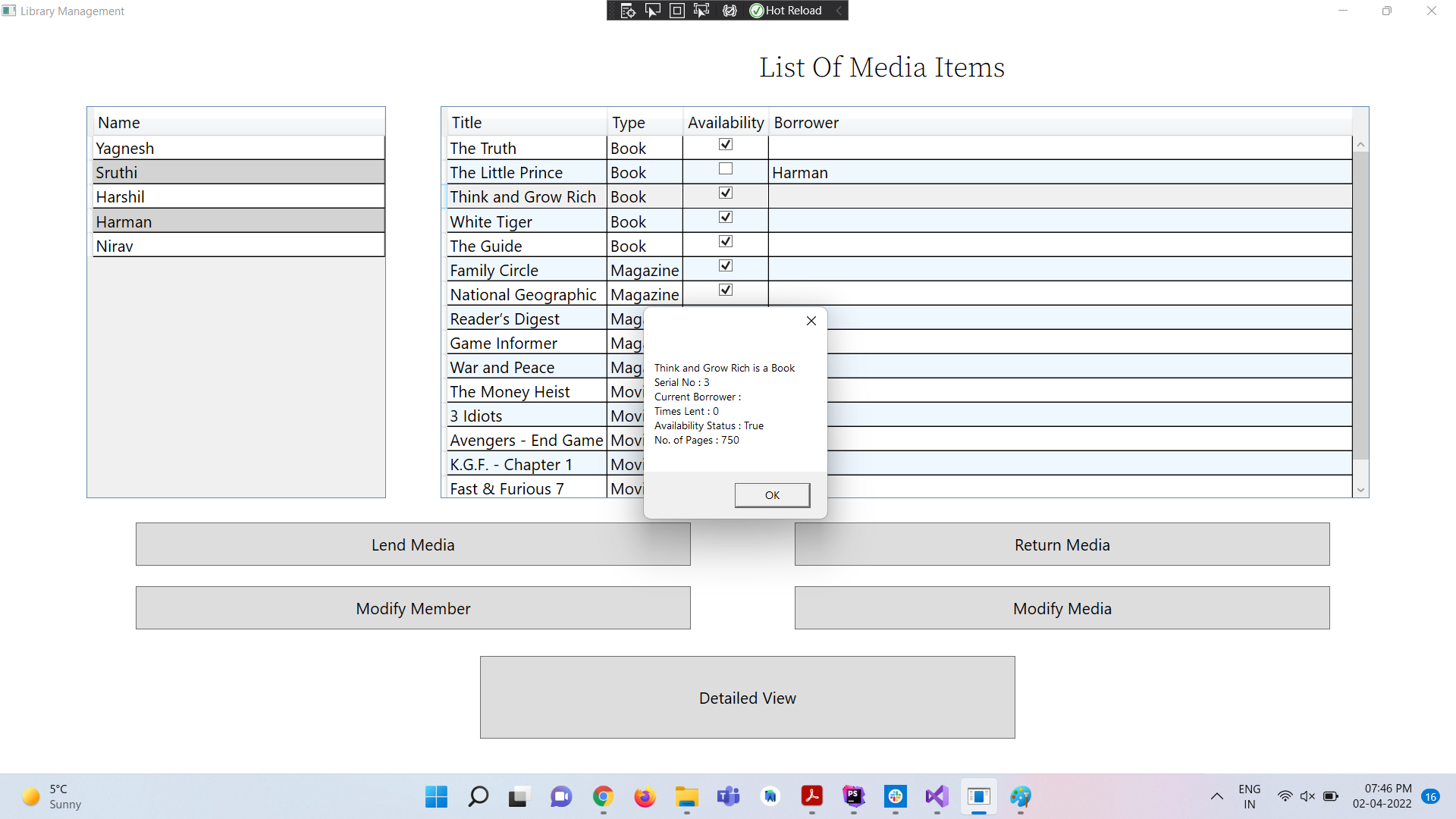 GitHub - harmanISI/CsharpLibrary