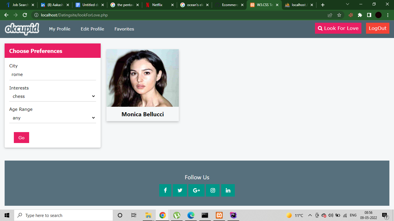 GitHub - harmanISI/Dating-Website-using-PHP-main: Online dating (or Internet dating) is a system ...