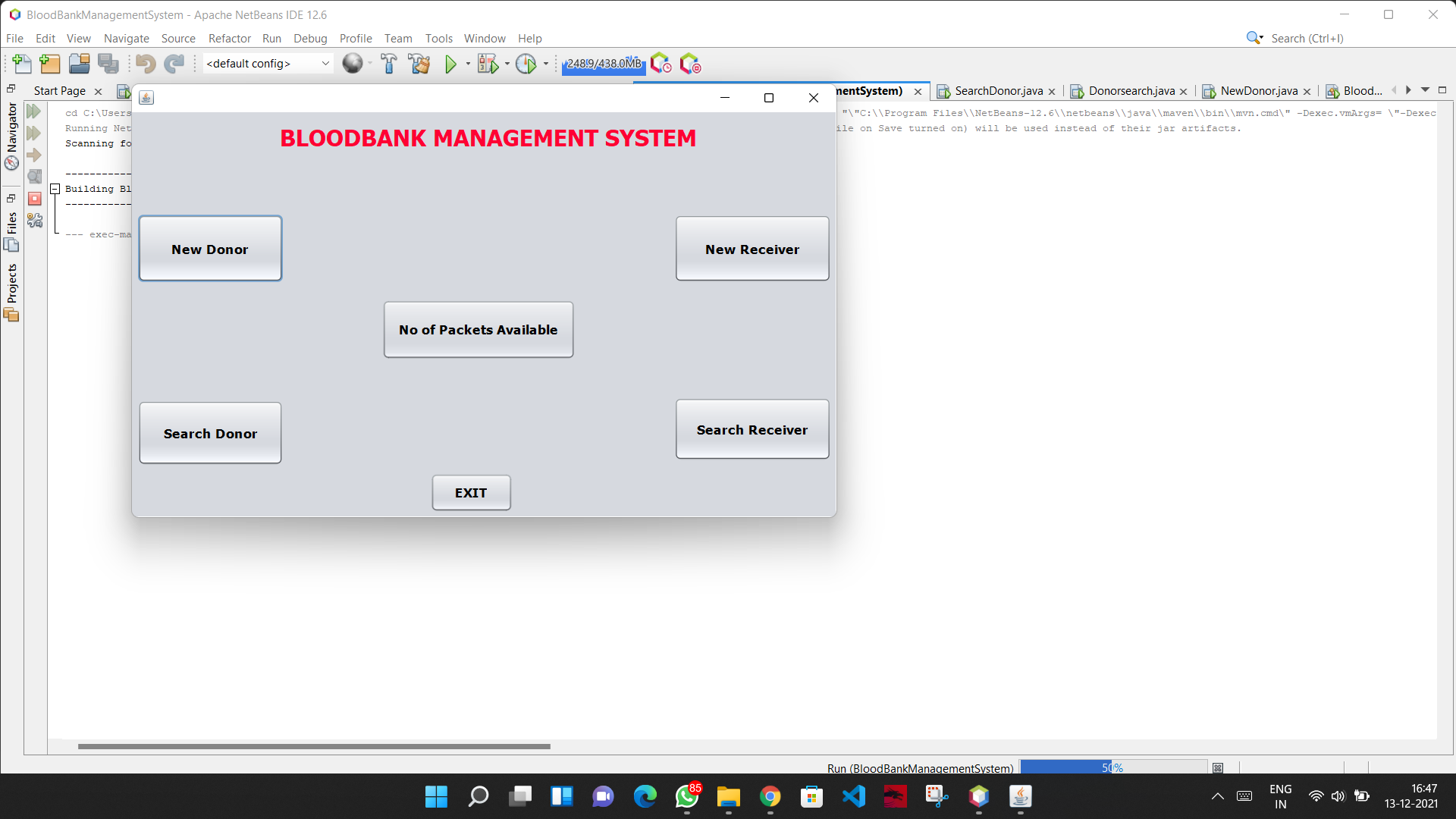 GitHub - ERROR-jpg/BLOODBANK-MANAGEMENT-SYSTEM: Blood bank management system made using Core ...