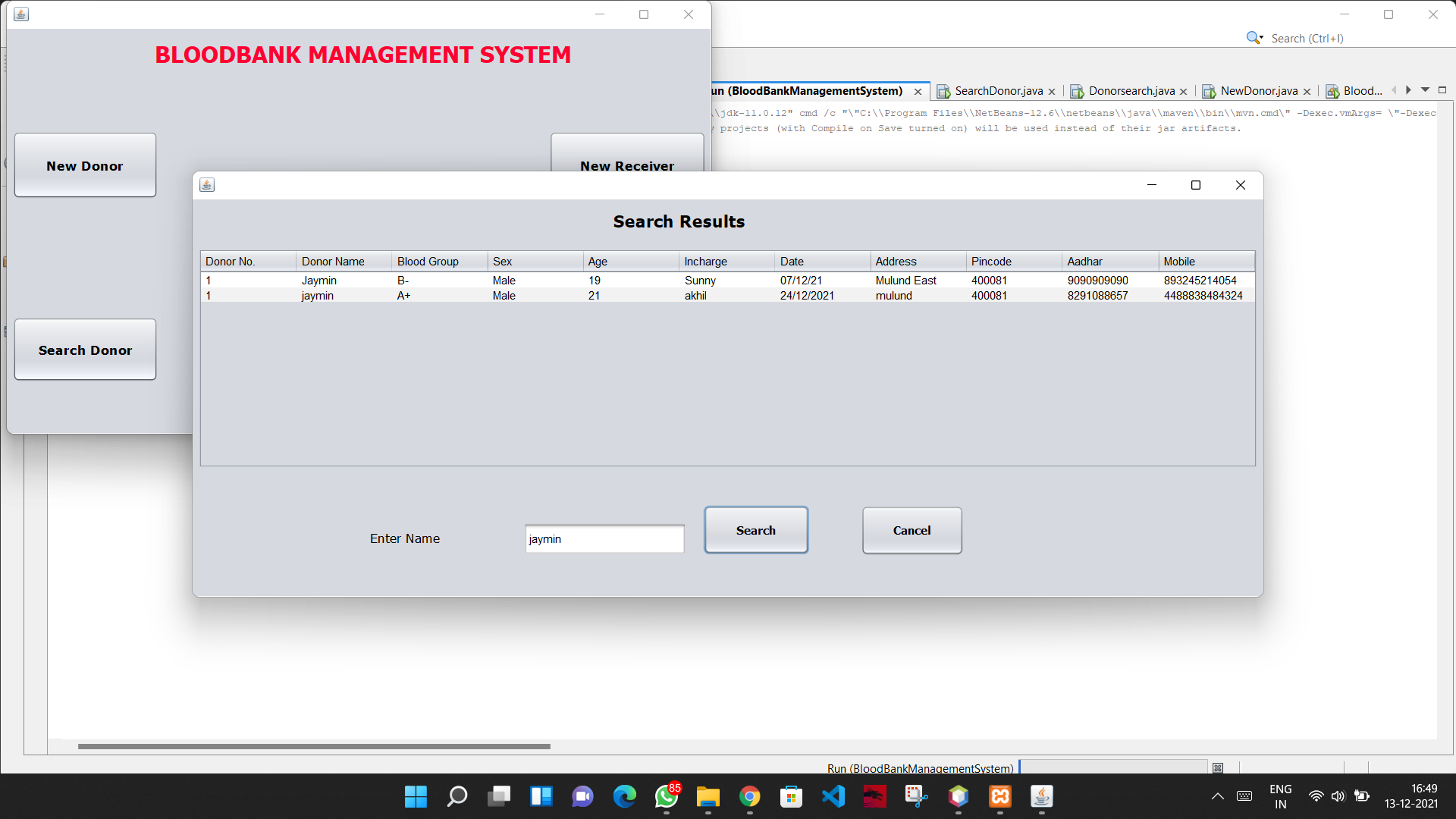 GitHub - ERROR-jpg/BLOODBANK-MANAGEMENT-SYSTEM: Blood bank management ...