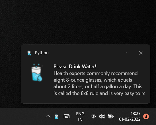 GitHub - ERROR-jpg/Drink-Water-Notification-Reminder