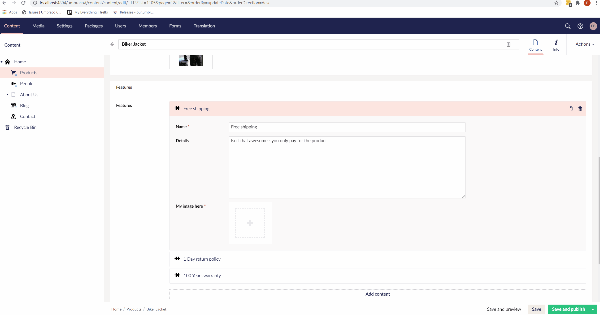 Nested Content Mandatory Field Is Not Empty But Getting Validation