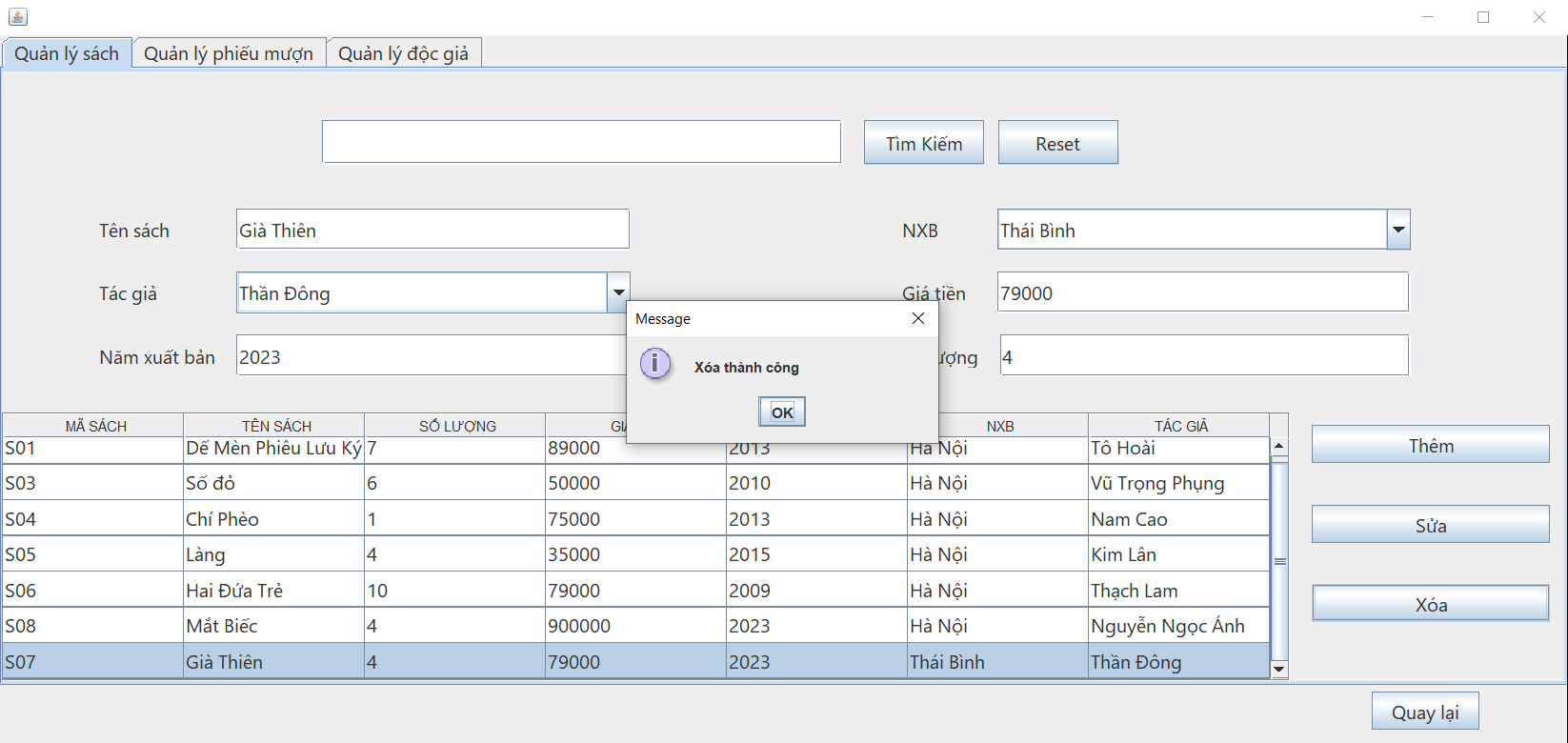GitHub - ThanhTungPh2/QUANLYTHUVIEN