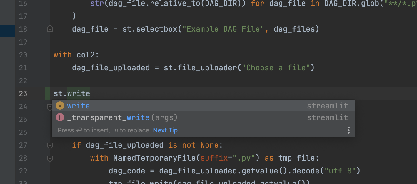 Broken IDE hints · Issue #5496 · streamlit/streamlit · GitHub