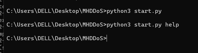 no response · Issue #190 · MatrixTM/MHDDoS · GitHub