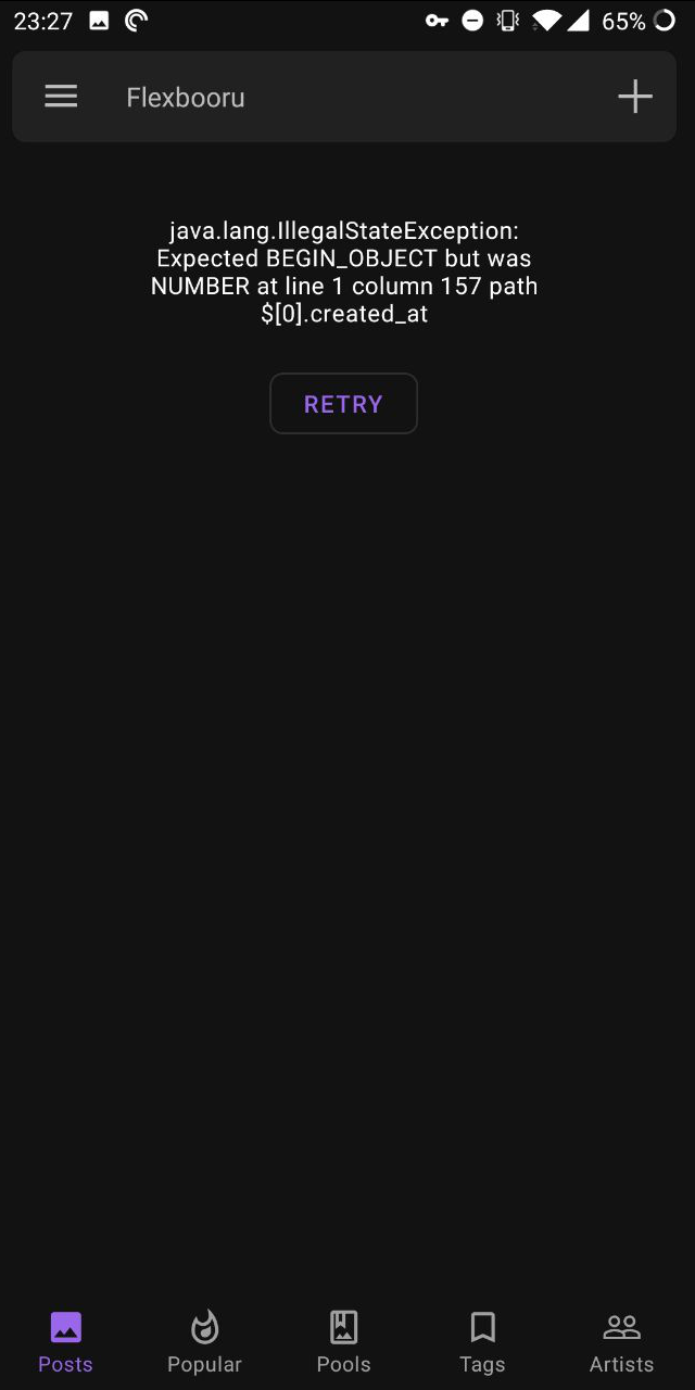 yande.re listing doesn't work · Issue #104 · flexbooru/flexbooru · GitHub