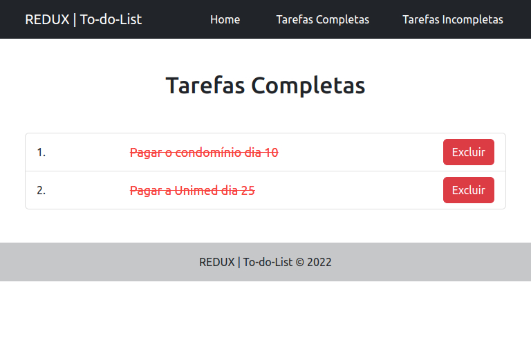 GitHub - Paulo-Pacheco-Junior/to-do-list-redux: Um To-do-List com Página Inicial, Tarefas ...